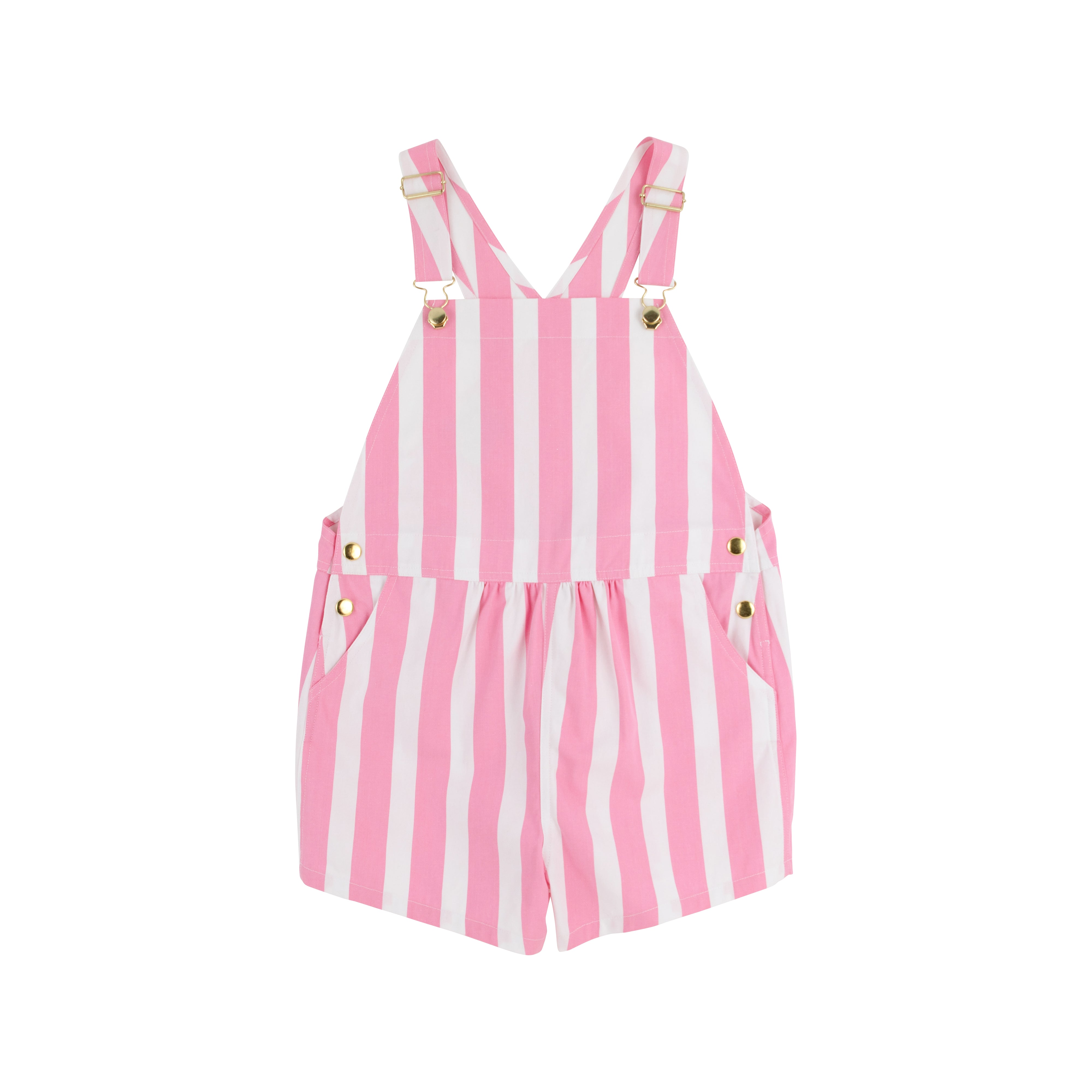 Channing Choo Choo Overalls - Hamptons Hot Pink Stripe – The Beaufort ...