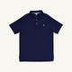 Croquet Party Polo - Nantucket Navy with Worth Avenue White Stork