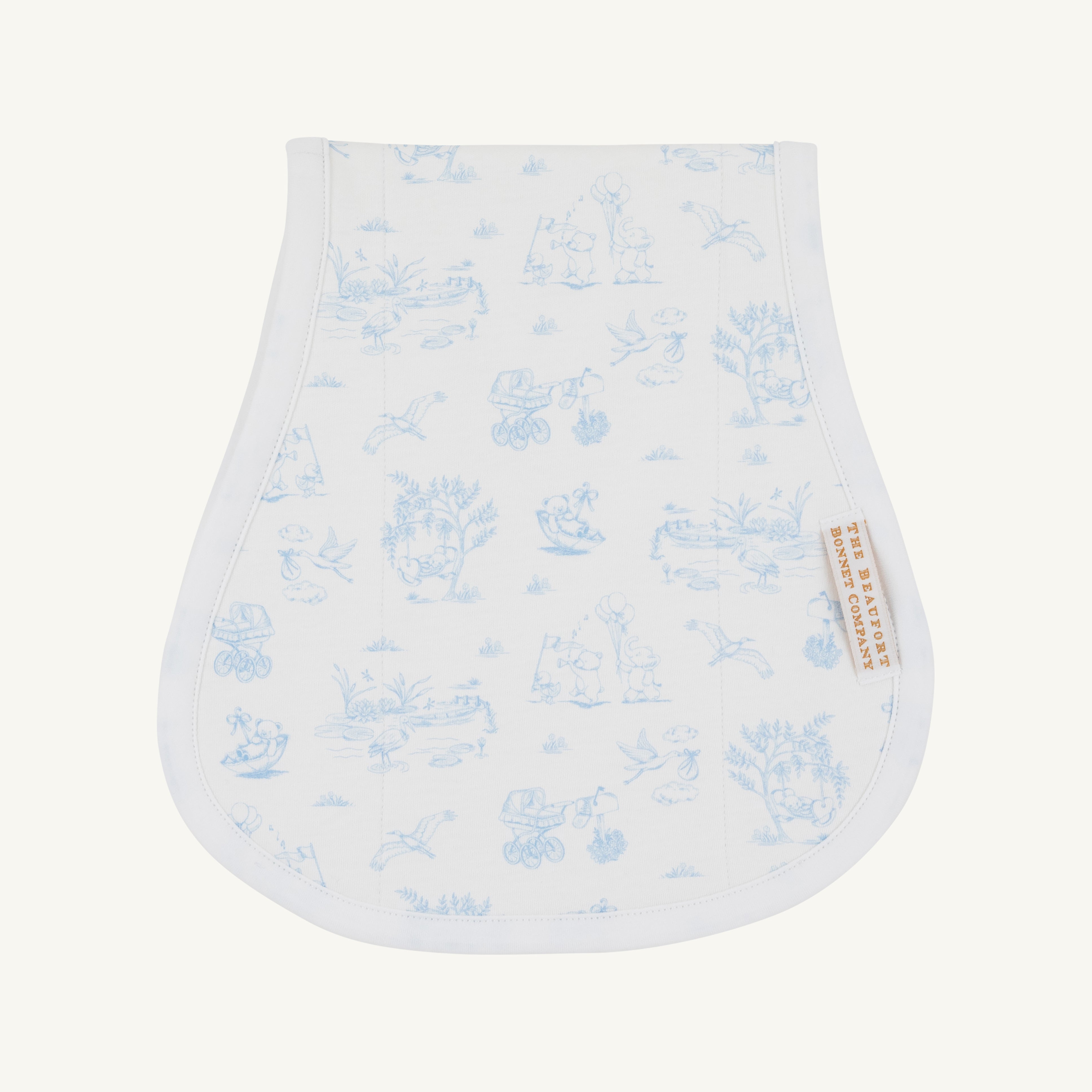 Oopsie Daisy Burp Cloth - Sir Proper's Sweet Arrival (Beale Street Blu