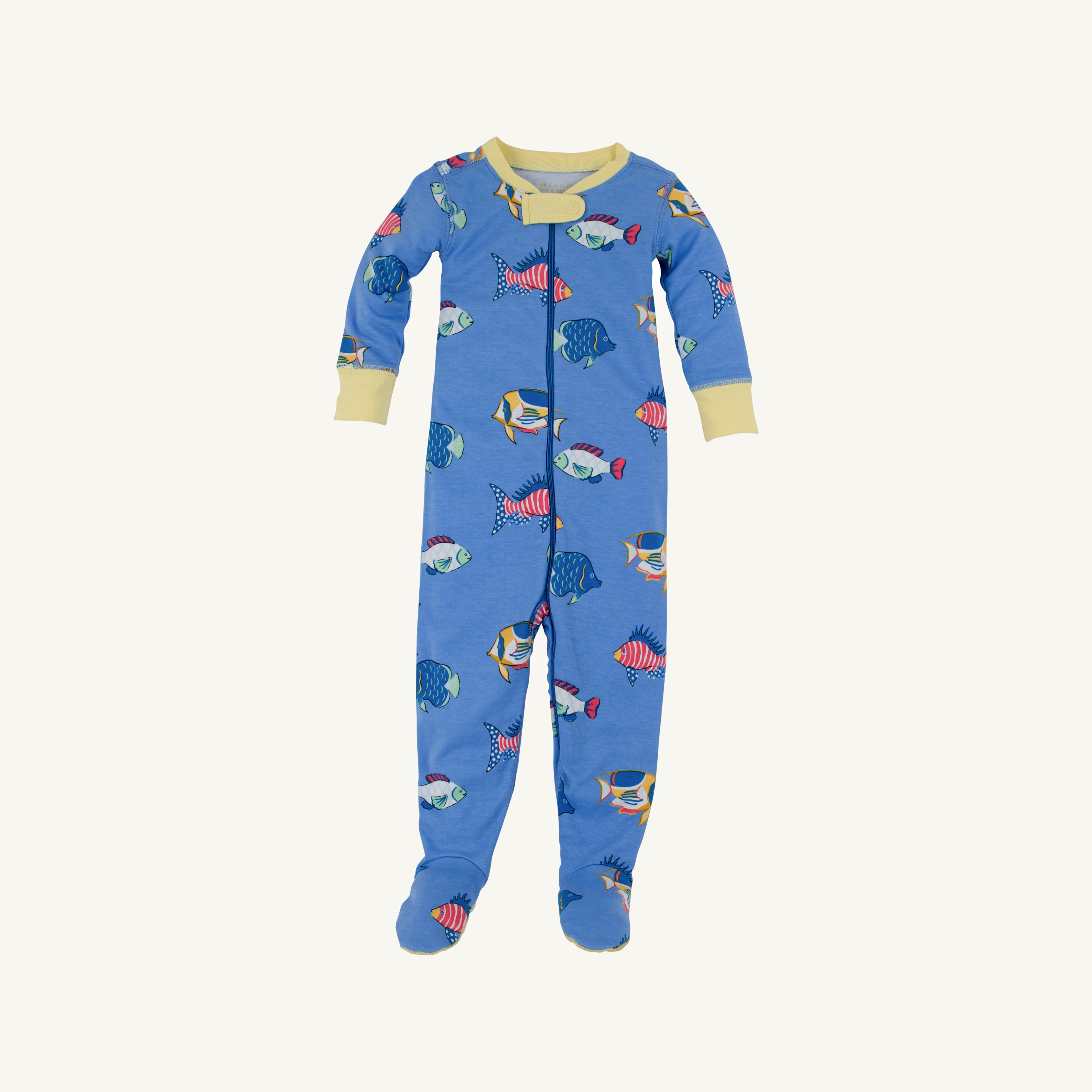 Knox's Night Night Here Fishy Fishy - Baby Boy Pajamas | Beaufort Bonnet
