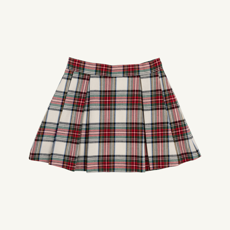 Parson Pleated Skirt - Charlie Place Plaid